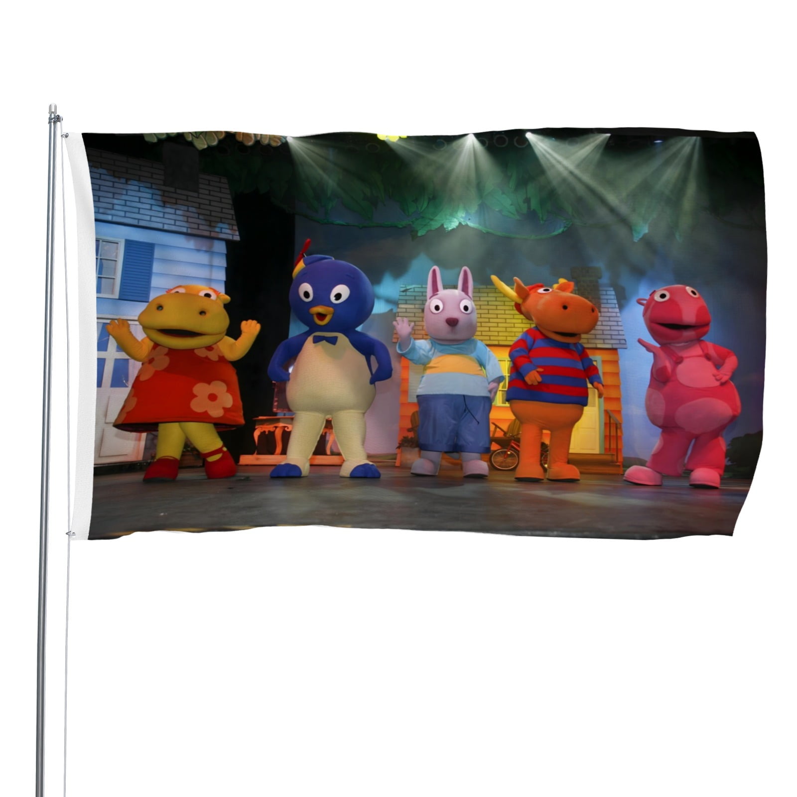 The Backyardigans-themed Printed Flag Perfect gift for fans, friends ...
