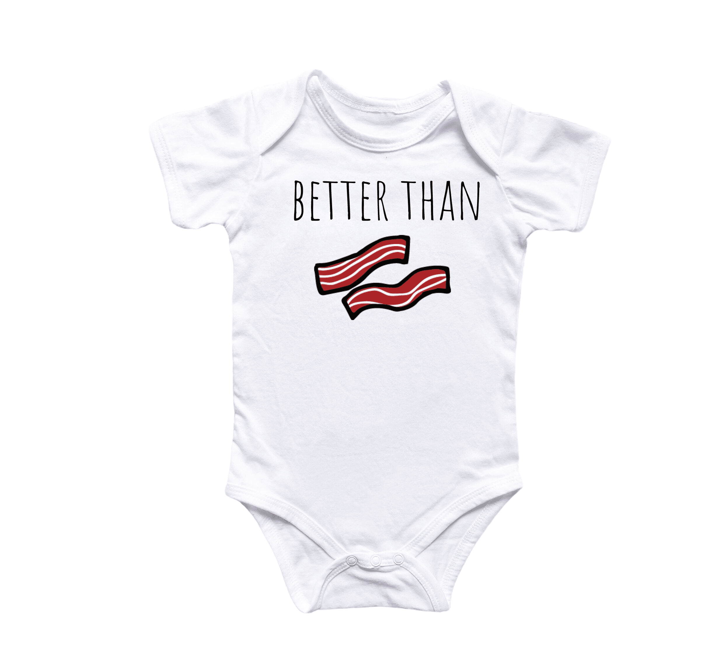 Bacon - Baby Boy Girl Clothes Infant Bodysuit Funny Cute Newborn ...