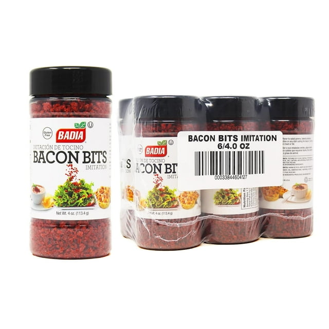 Bacon Bits Imitation, 4 Ounce (Pack of 6) - Walmart.com