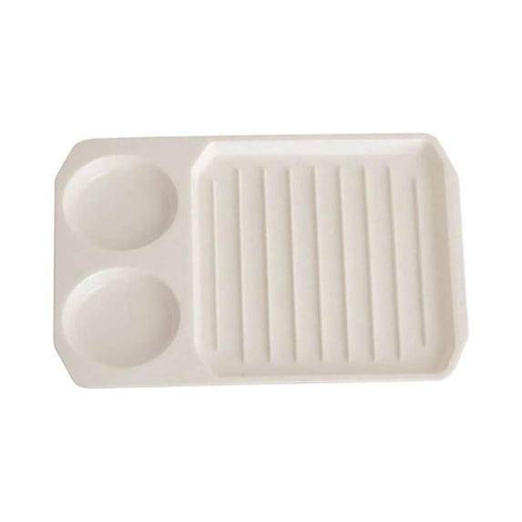 Bacon Cooker for Microwave Oven 11*7.8Inch Grooved Egg Poachers Tray ...