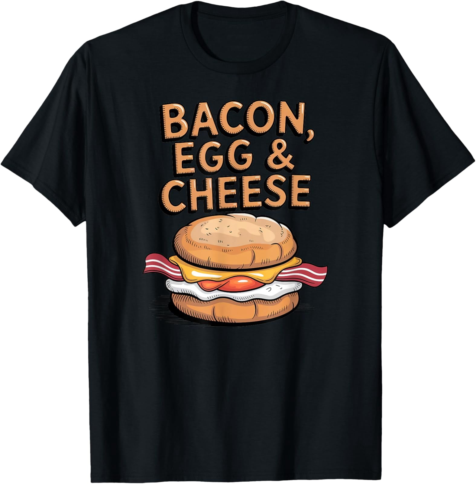 Bacon Egg And Cheese T-Shirt - Walmart.com