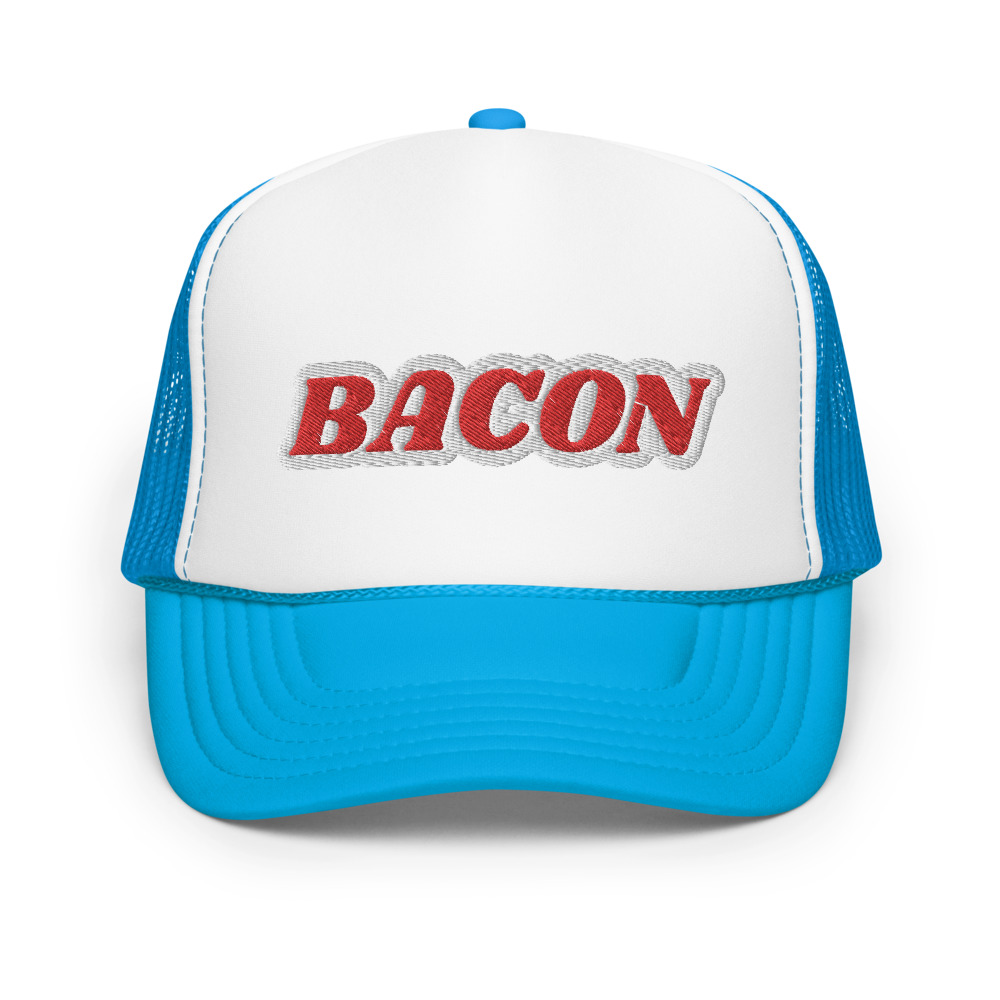 Bacon Embroidered Hat | Everybody Loves Bacon Hat | Funny Hats | Fatty ...