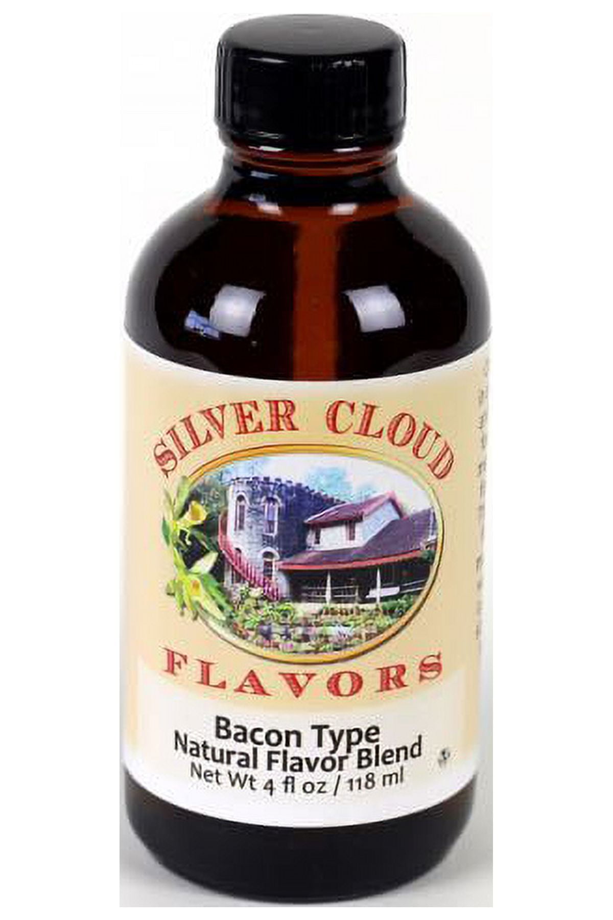 Bacon Type Extract, Natural Flavor Blend - 4 fl. oz. glass bottle ...