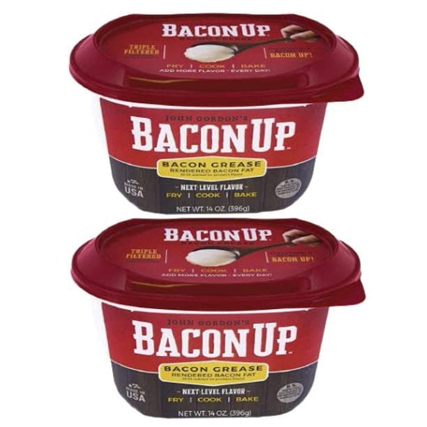 Bacon Up Grease for Cooking - 14 Ounce - 2Pack - Walmart.com
