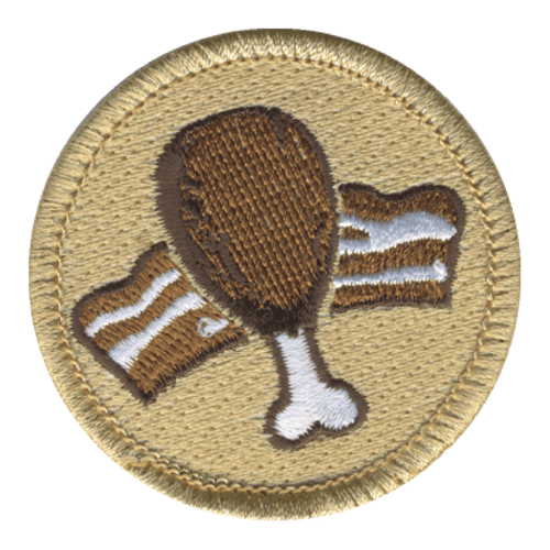 Bacon Wing Fusion Patrol Patch (Sew-on) - ClassB - Walmart.com