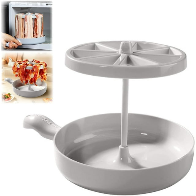 Bacon Wizard Microwave Crispy Bacon Maker, 1Pcs - Walmart.com