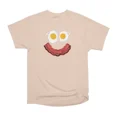 Bacon and Eggs Breakfast Smile T-Shirt Tee Gift For Him Merch For Her ...