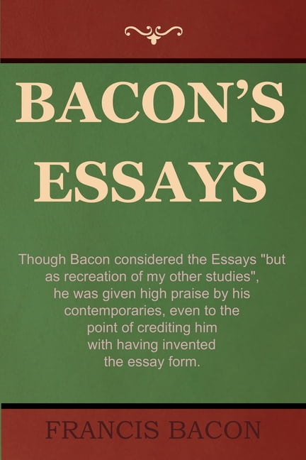 Bacon's Essays, (Paperback) - Walmart.com