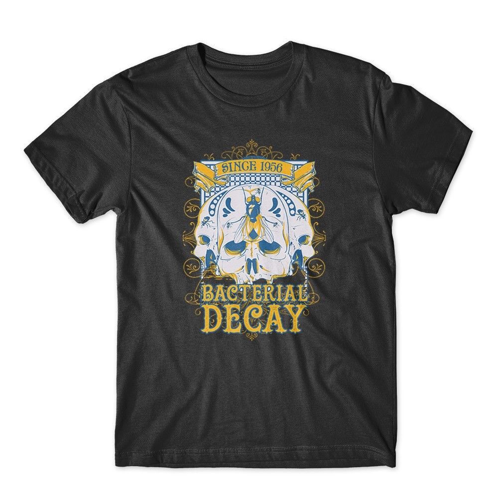 Bacterial Decay 2 T-Shirt. 100% Cotton Premium Tee New - Walmart.com