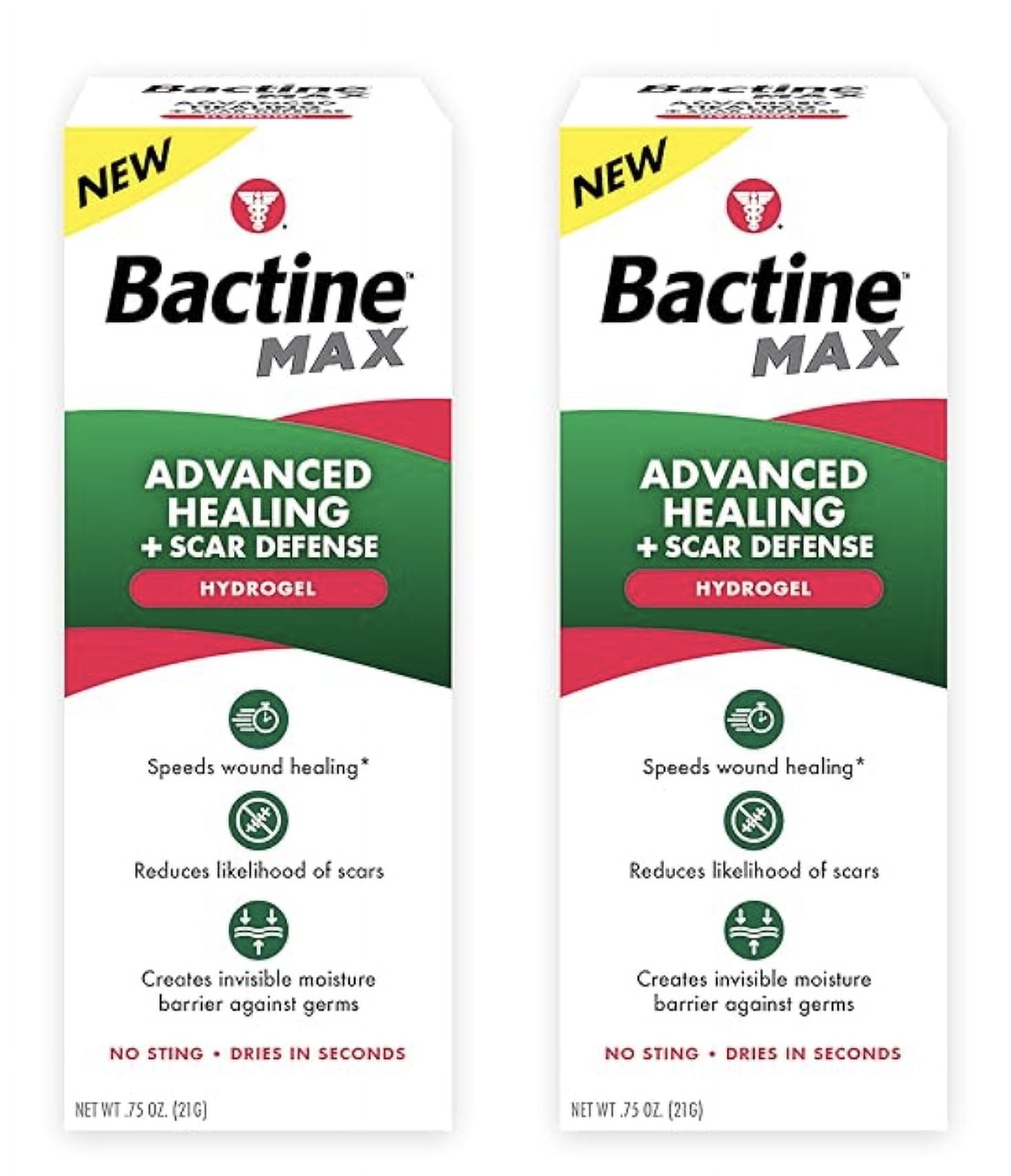 Bactine MAX Advanced Healing Hydrogel with Scar Defense - Faster ...