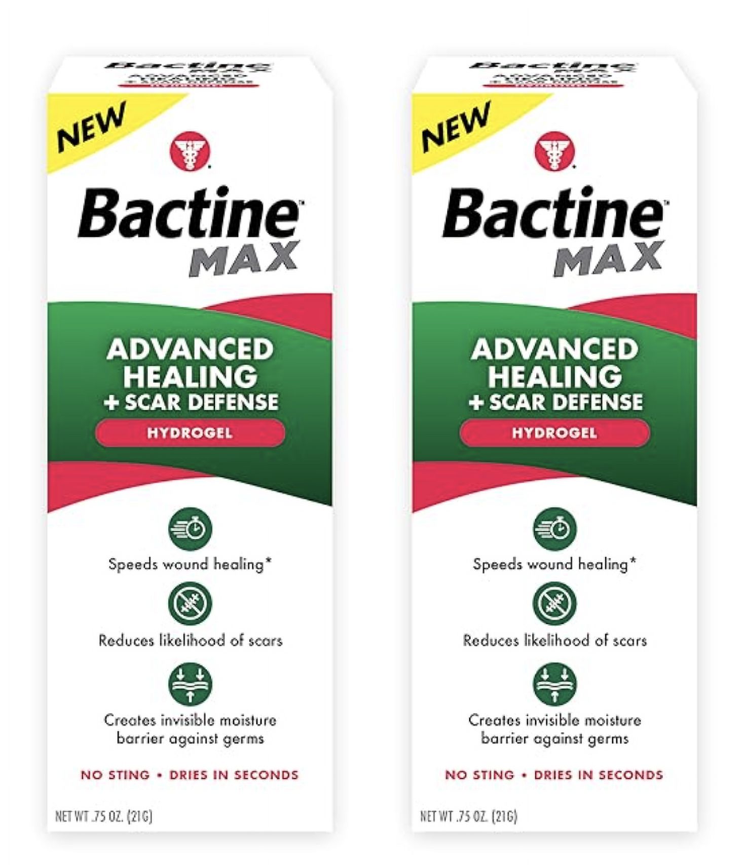 Bactine MAX Advanced Healing + Scar Defense Hydrogel - Effective Scar ...