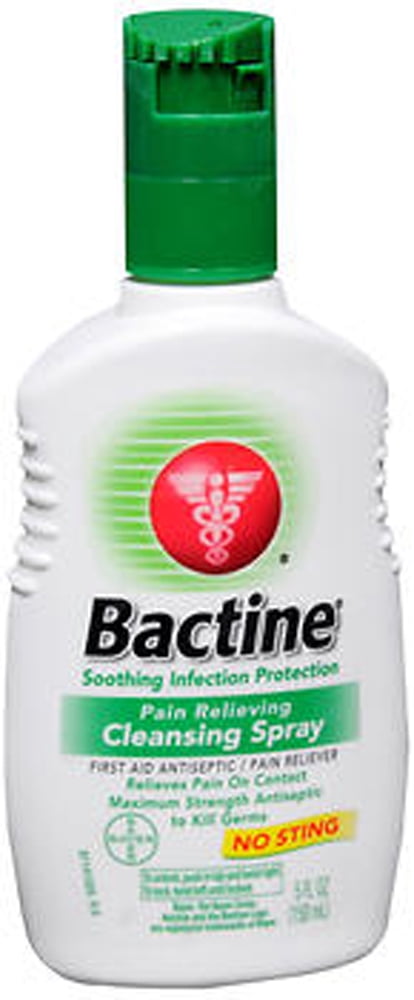 Bactine MAX Pain Relieving Cleansing Antiseptic Spray, 5 oz - Walmart.com