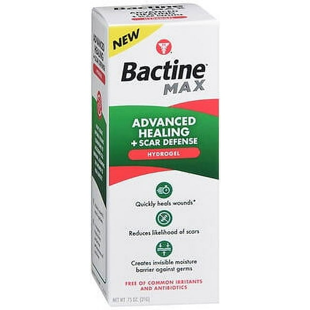 Bactine Max Advanced Hydrogel, 0.75 oz - Wound Treatment for Cuts ...