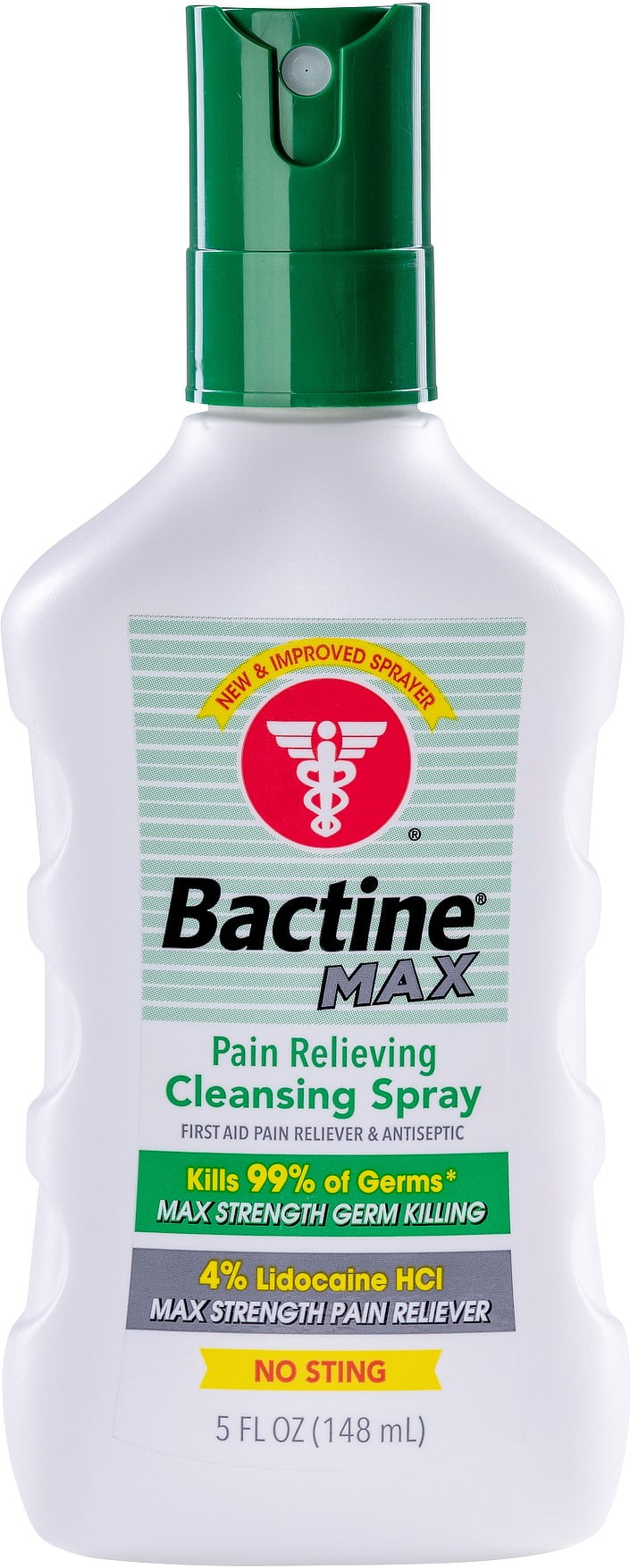 Bactine Pain Relieving Cleansing Spray 5 oz (Pack of 4) - Walmart.com