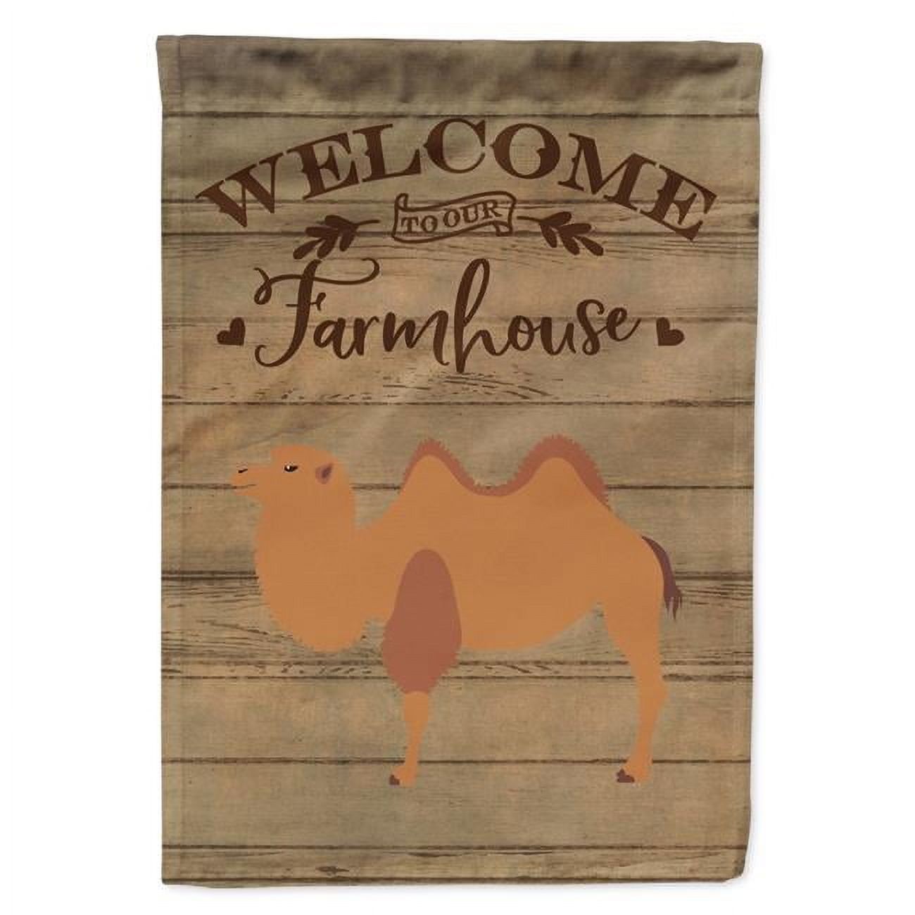 Bactrian Camel Welcome Garden Flag - 11 x 0.01 x 15 in. - Walmart.com