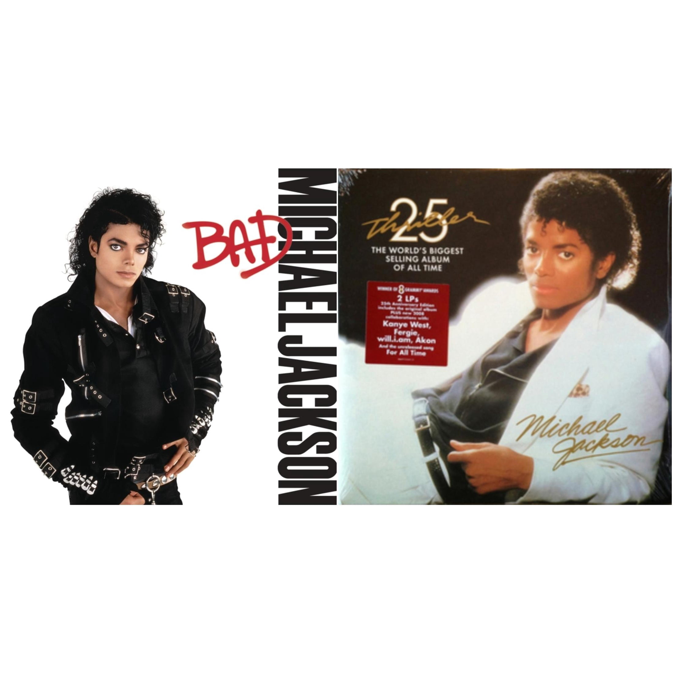 Bad 140G Gatefold Thriller 25Th Anniversary Edition 2LP 180G bad-140g-gatefold-thriller-25th-anniversary-edition-2lp-180g