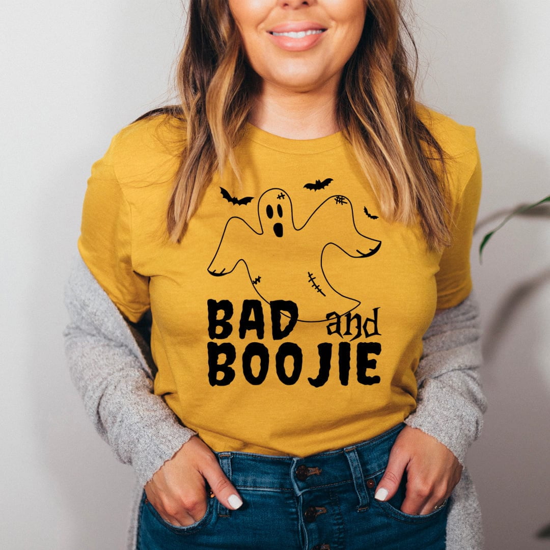 Bad And Boojie Tee Mustard S Peachy Sunday T-Shirt - Walmart.com