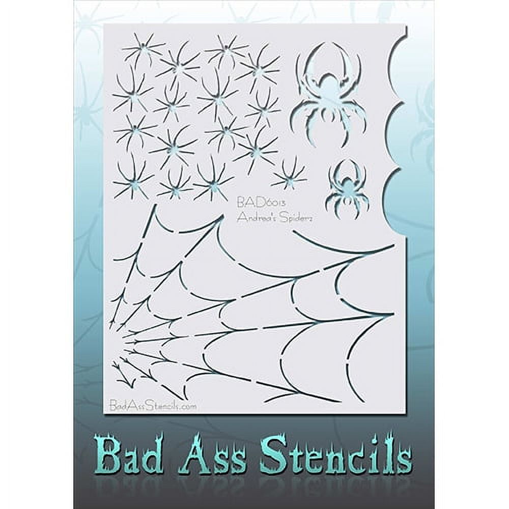 Bad Ass Spiderz Full Size Stencils BAD6013 - Walmart.com