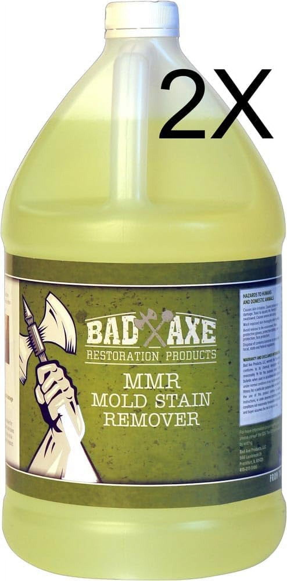 Bad Axe MMR Instant Mold Stain and Mildew Stain Remover - Professional ...