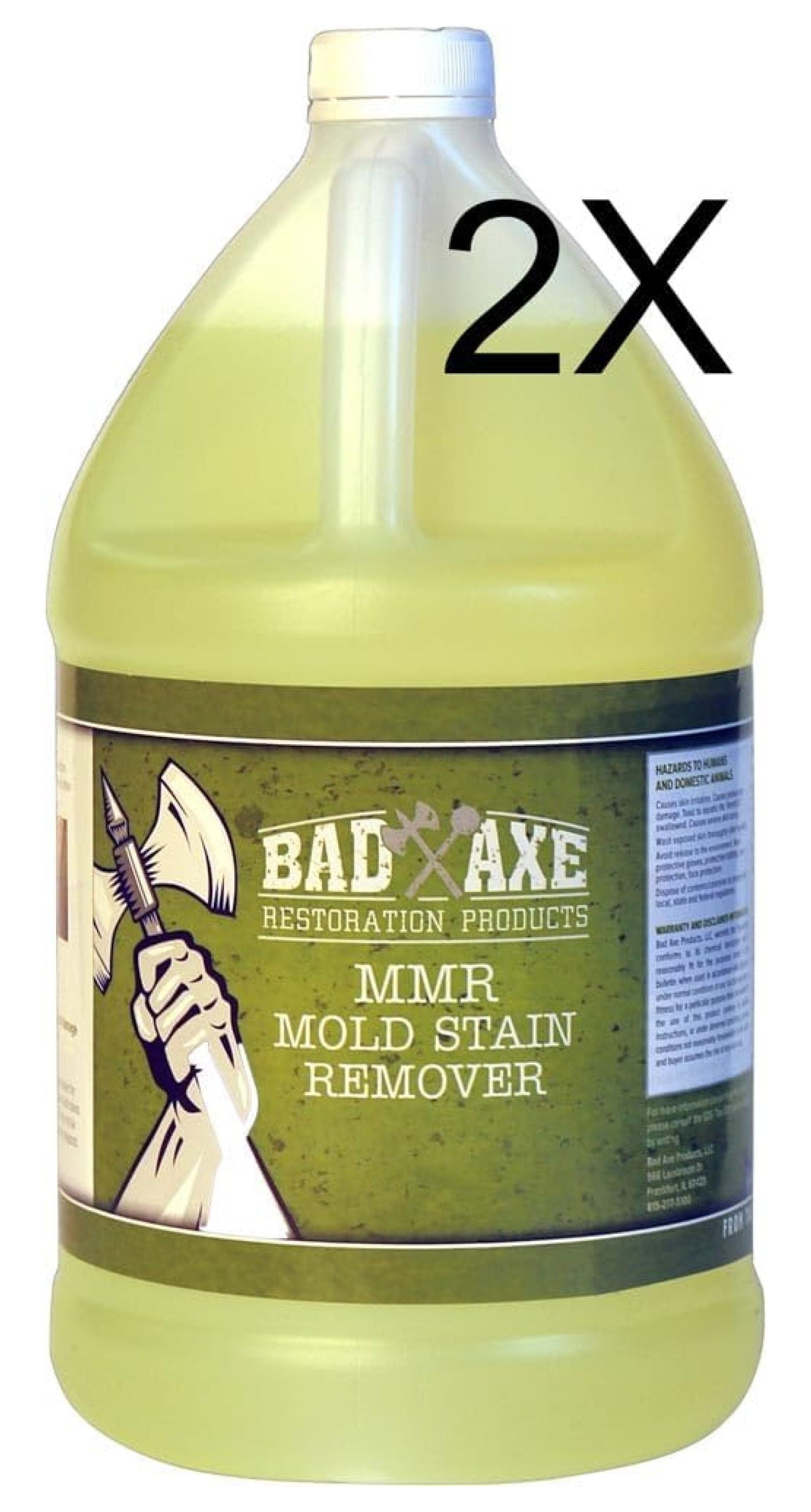 Bad Axe MMR Mold Stain and Remover - Professional Strength, Contractor ...