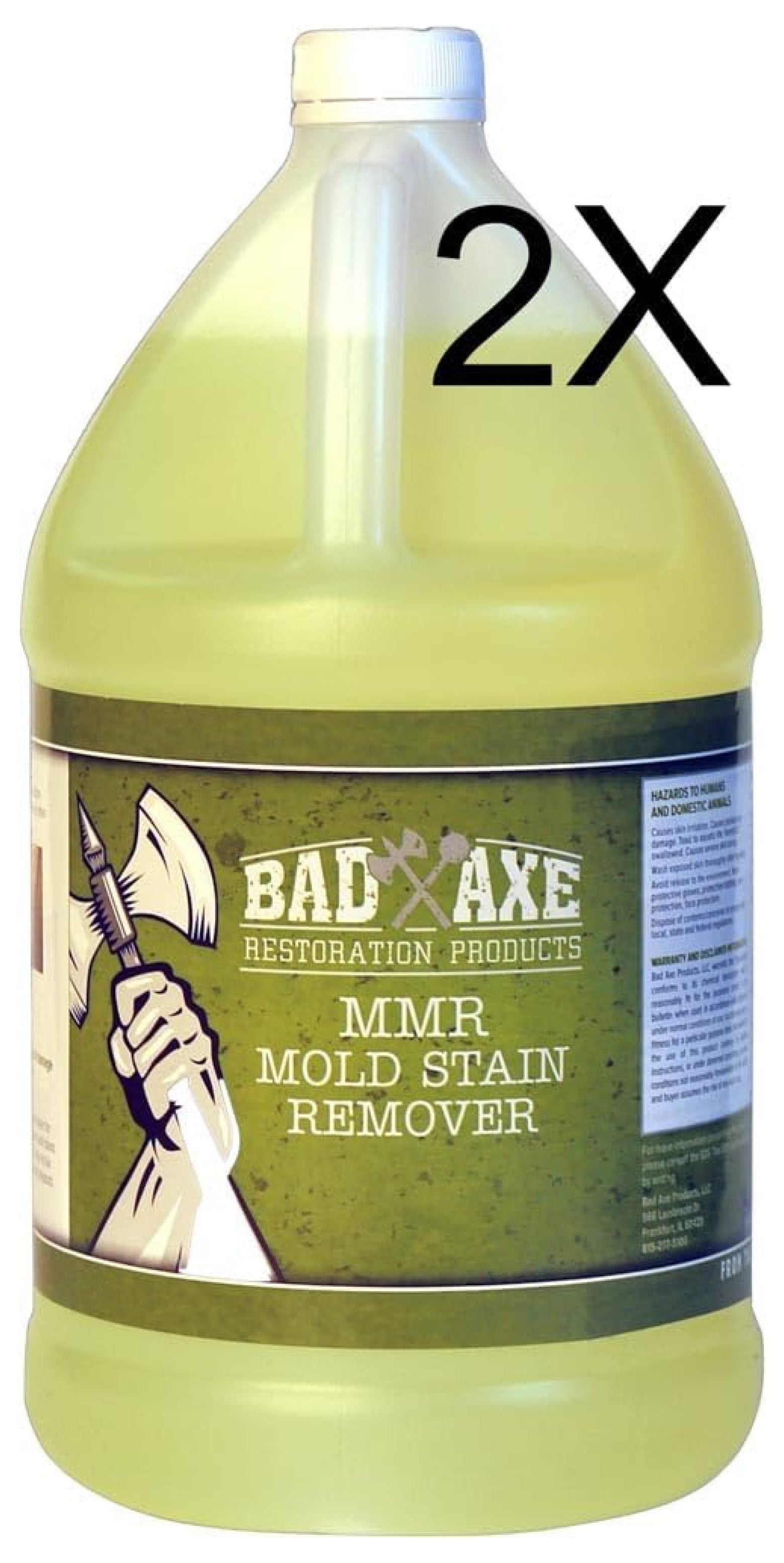 Bad Axe MMR Mold Stain and Remover - Professional Strength, Contractor ...