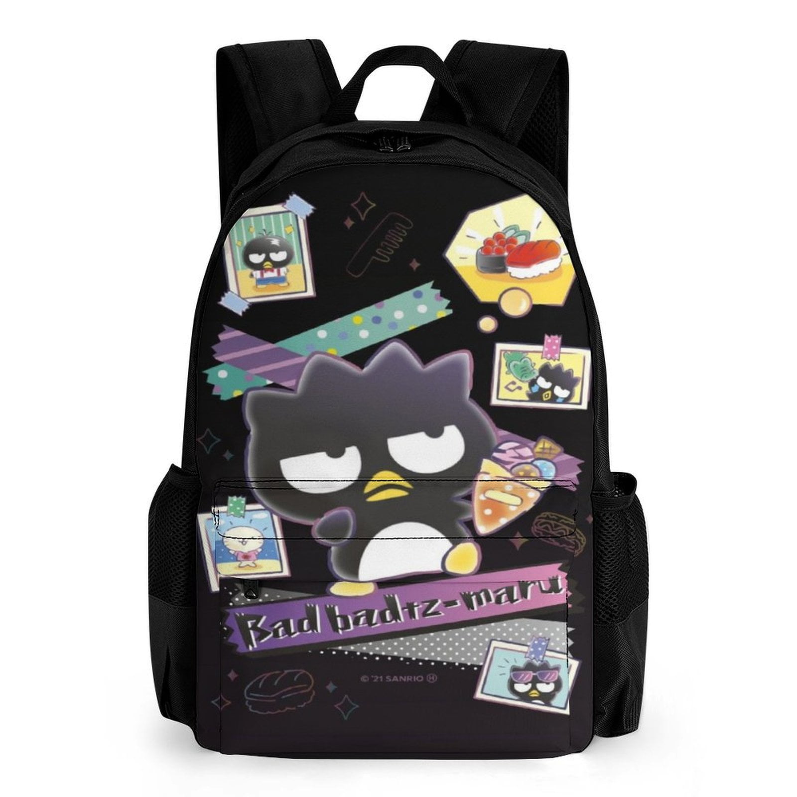 Bad*Badtz-maru 42x30.5cm Backpack Portable Laptop Backpack Cartoon ...
