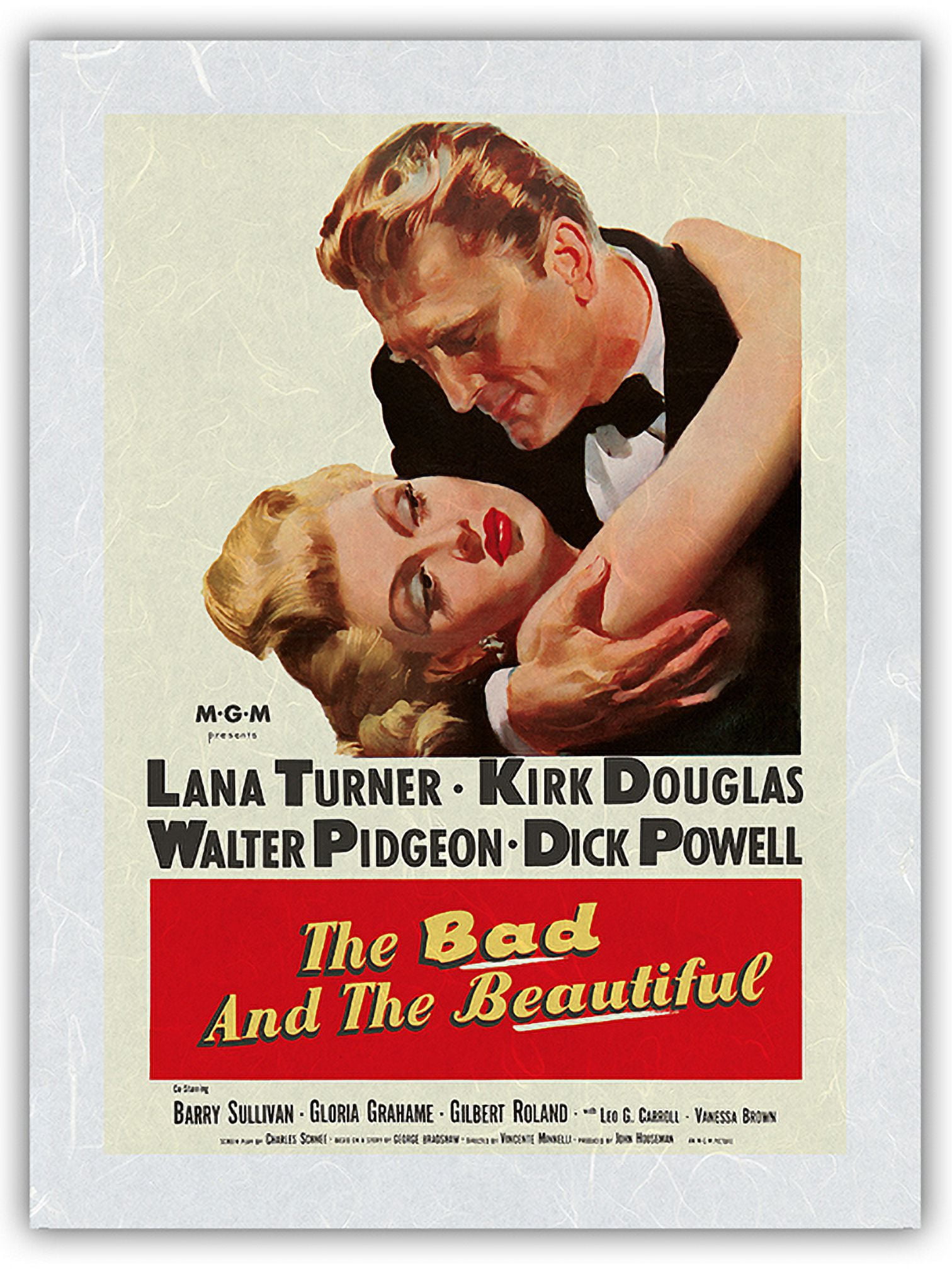 The Bad and the Beautiful - Starring Kirk Douglas and Lana Turner ...