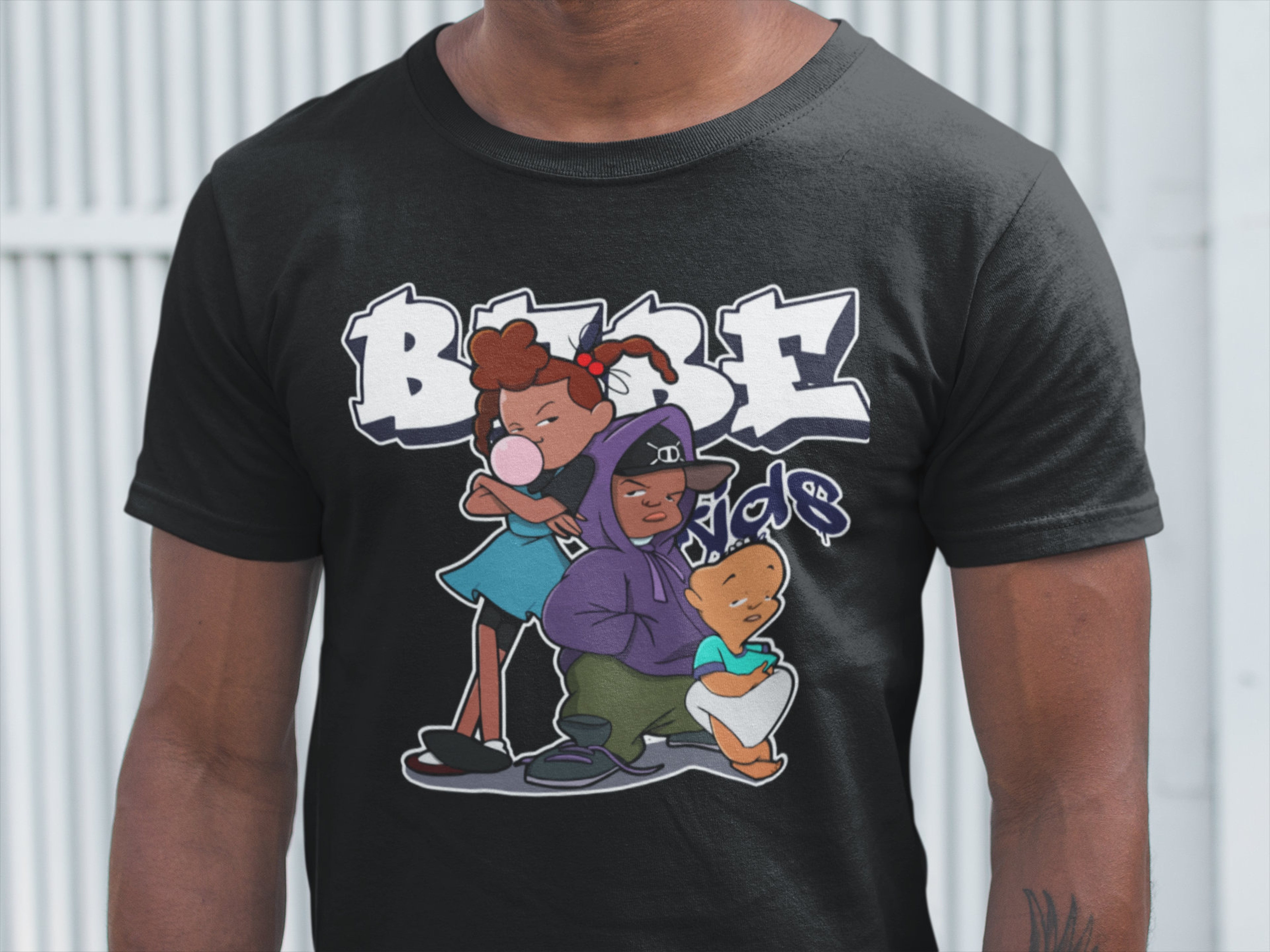 Bad Bebe Kids 90s Tv shirt - Walmart.com