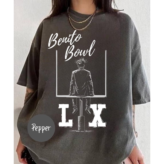 Bad Benito Bowl Bunny football Distressed retro Shirt 2026 halftime ...