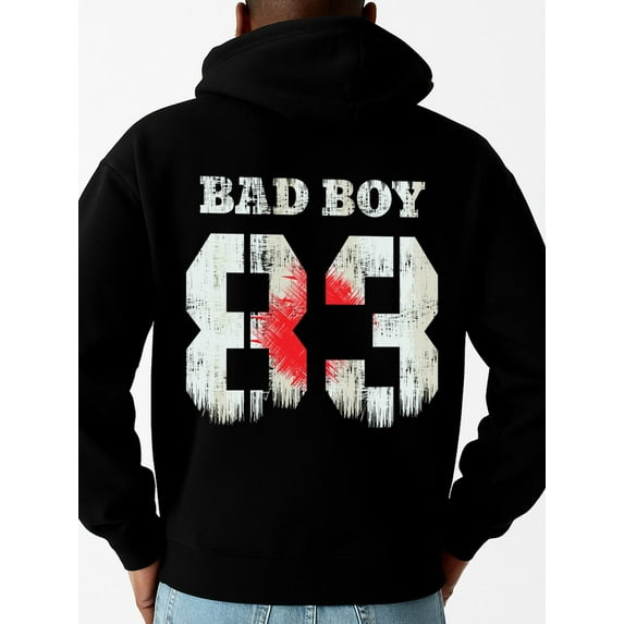 Bad Boy 83 hoodies & sweatshirt men graphic hoodies black Hooded Design ...