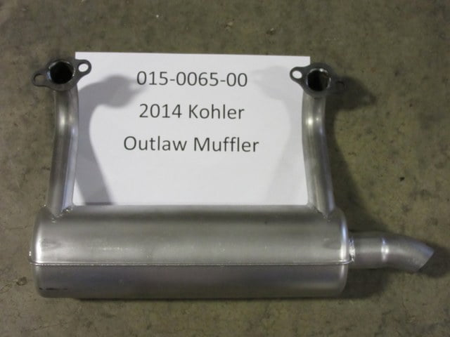Bad Boy Mower OEM 015-0065-00 2014 Kohler Outlaw Muffler - Walmart ...