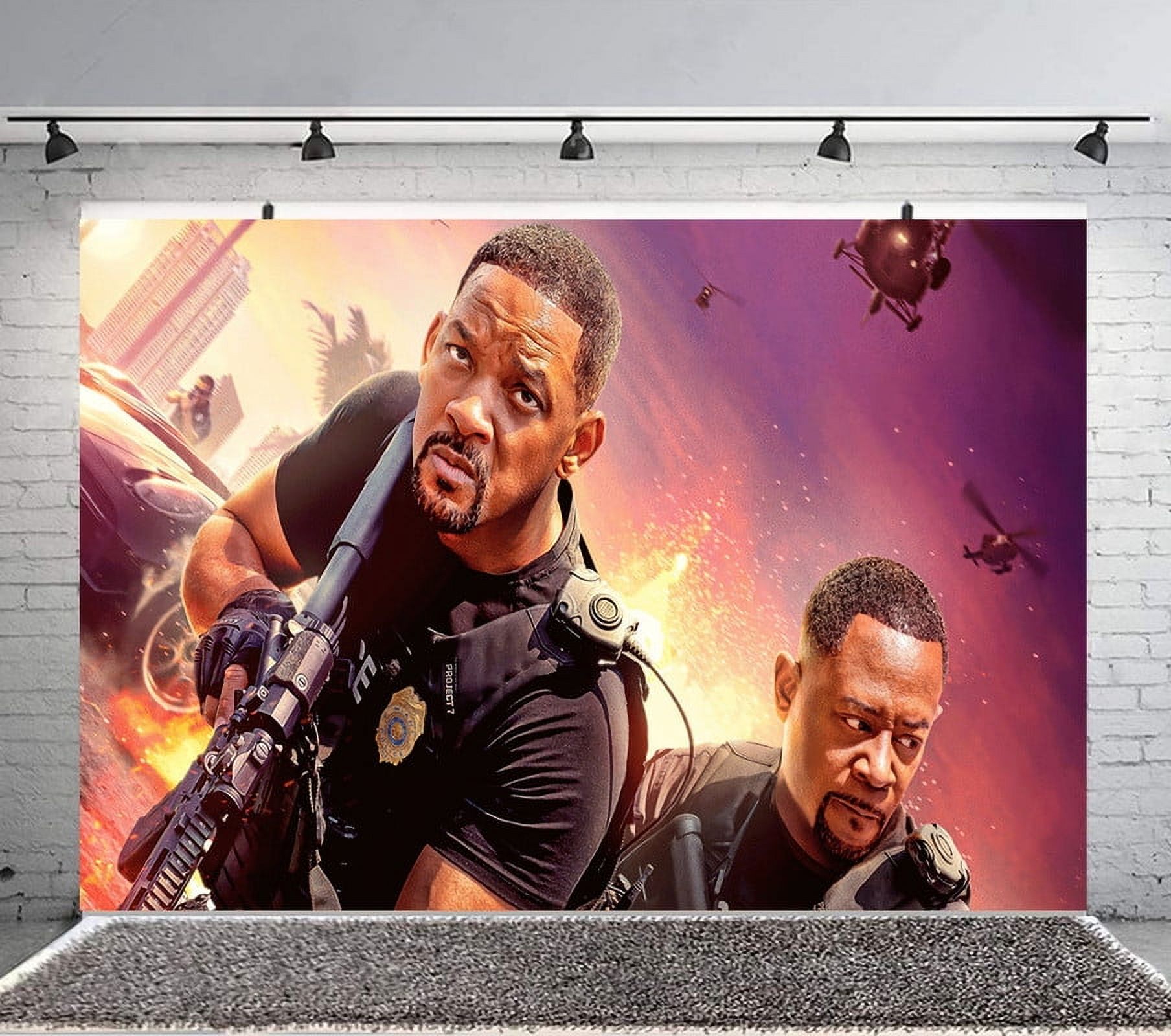 Bad Boys Ride or Die Backdrop Banner Party Supplies Poster Movie Theme ...