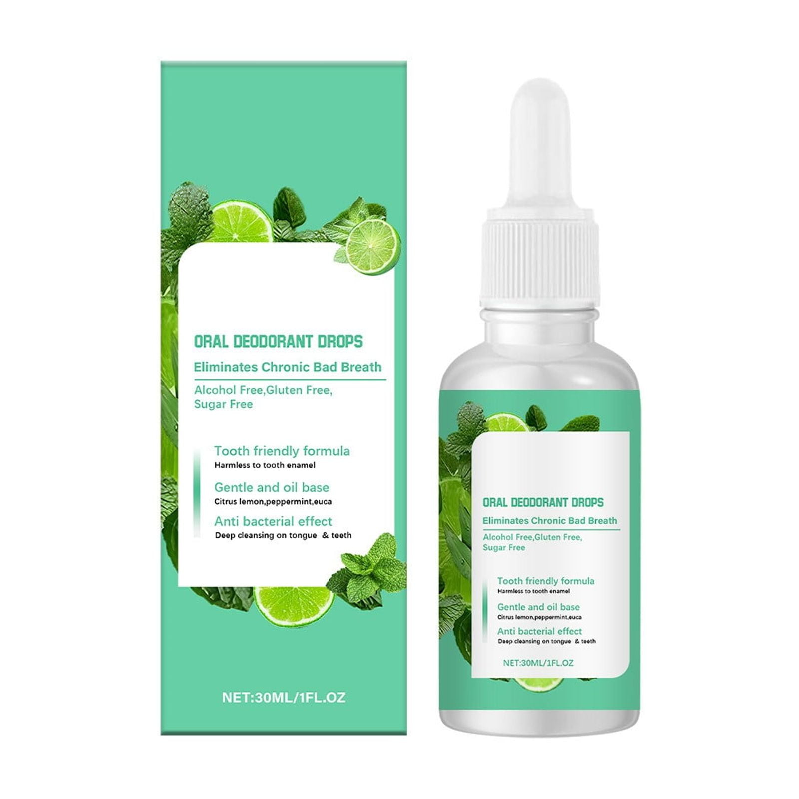 Bad Breath Treatment – Dry and Bad Mouth Smell Removing Drops – Easy to ...