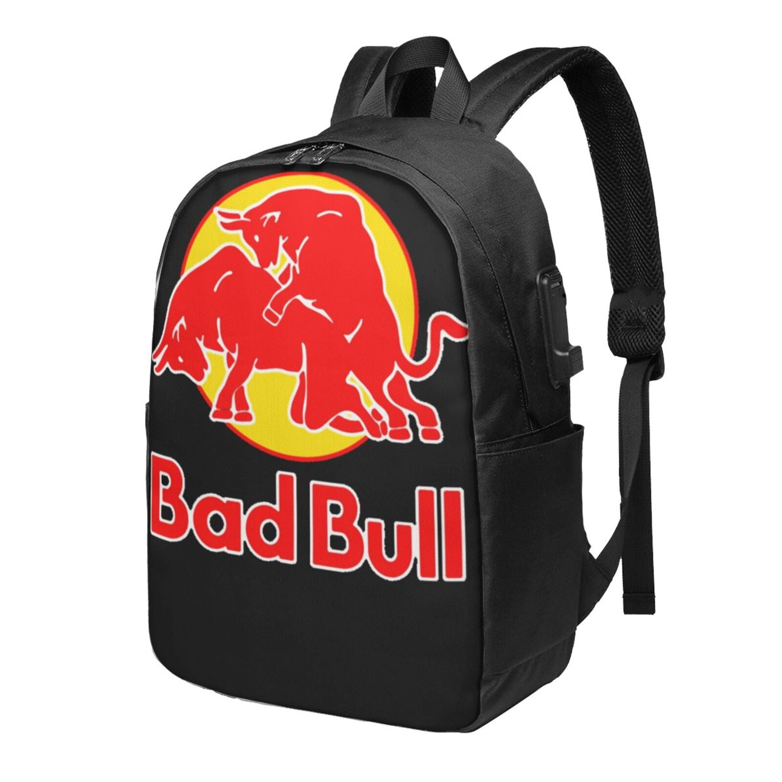 Bad Bull Backpack Fashion Travel Backpack Laptop Backpack 17 Inch ...