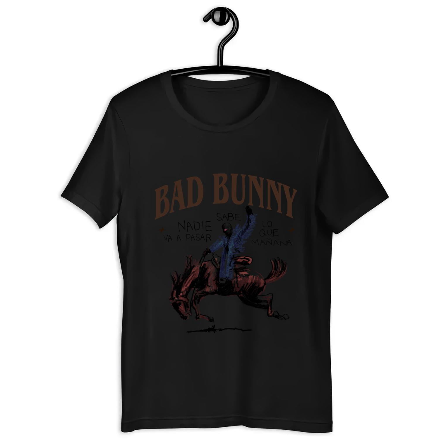 Bad Bunny 2024 Tour Shirt, Nadie Sabe Lo Que Va A Pasar Manana, Most ...