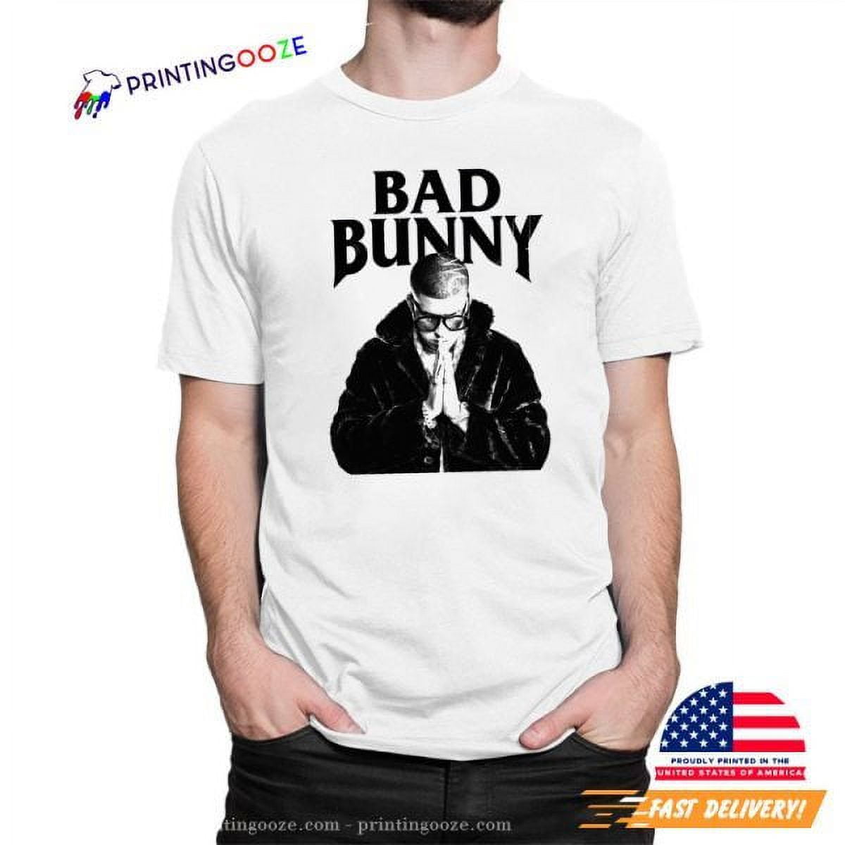 Bad Bunny Apparel Shirt - Walmart.com