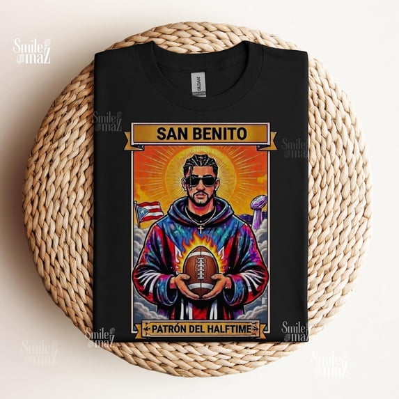 Bad Bunny Benito Bowl T-Shirt, Puerto Rico Tee, San Benito Halftime ...