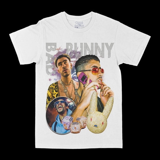 Bad Bunny Bling Graphic Tee up to size 4XL - Walmart.com