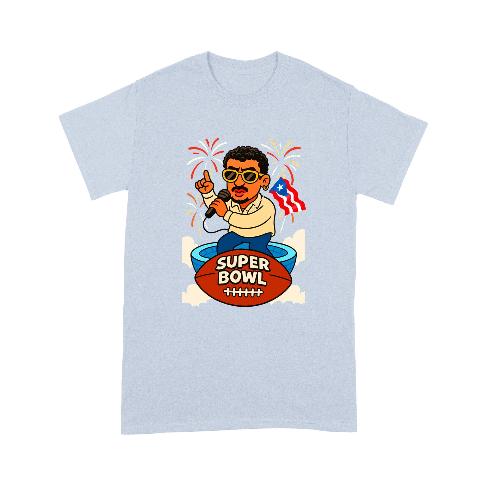 Bad Bunny Boricuas Unisex Standard T-Shirt - Walmart.com