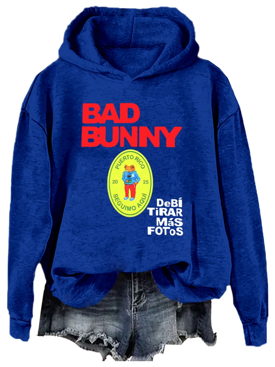 Bad Bunny DTMF Graphic Hoodie, Bad Bunny Debi Tirar Mas Fotos Hoodie ...