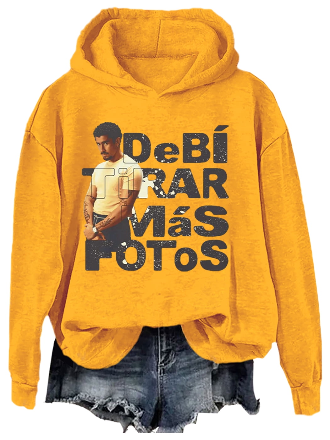 Bad Bunny Debi Tirar Mas Fotos Hoodie, Bad Bunny Hoodie, New Album Debí ...