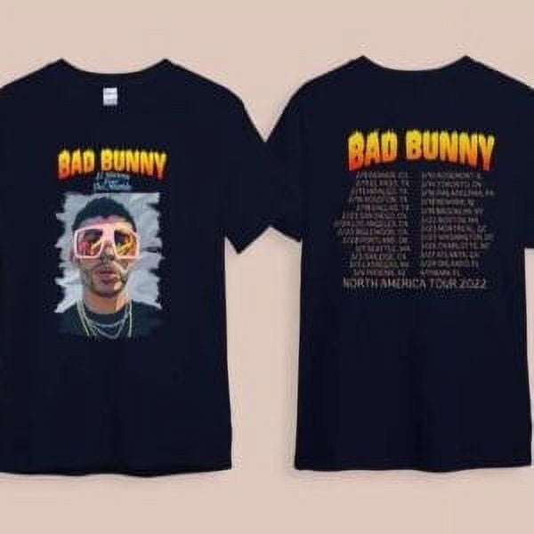 Bad Bunny El Ultimo Tour Del Mundo 2022 Shirt Merch - Walmart.com