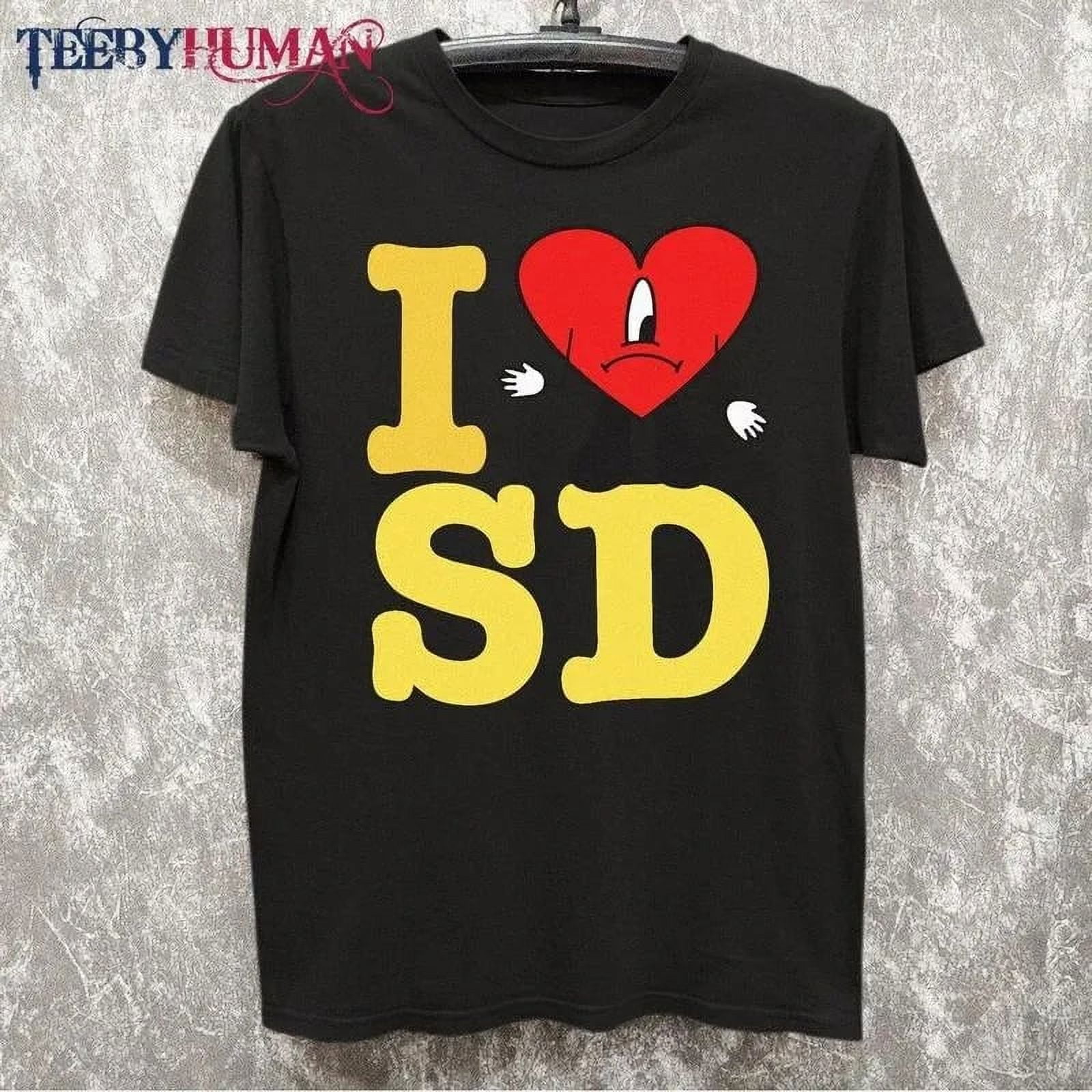 Bad Bunny I Love San Diego Classic Tee Unise - Walmart.com