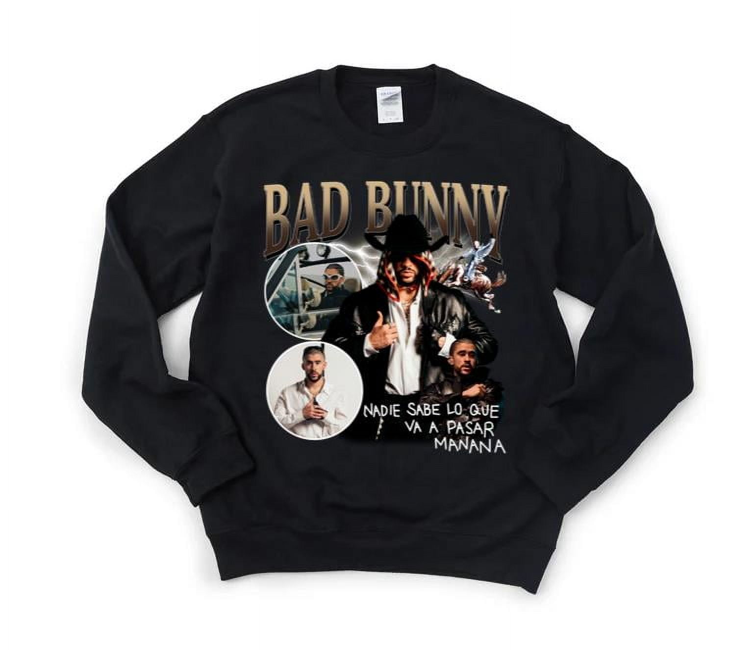 Bad Bunny Nadie Sabe Manana Most Wanted Tour Merch Latin Trap Reggaeton ...