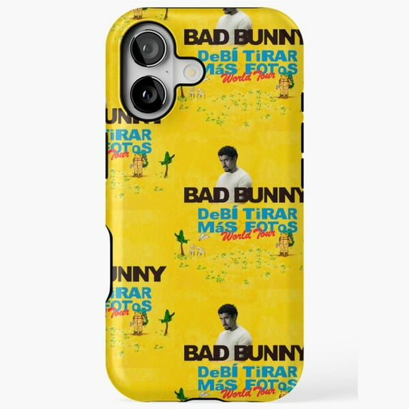 Bad Bunny Retro Portrait Latin Music Icon Album Case with iPhone 17 to ...
