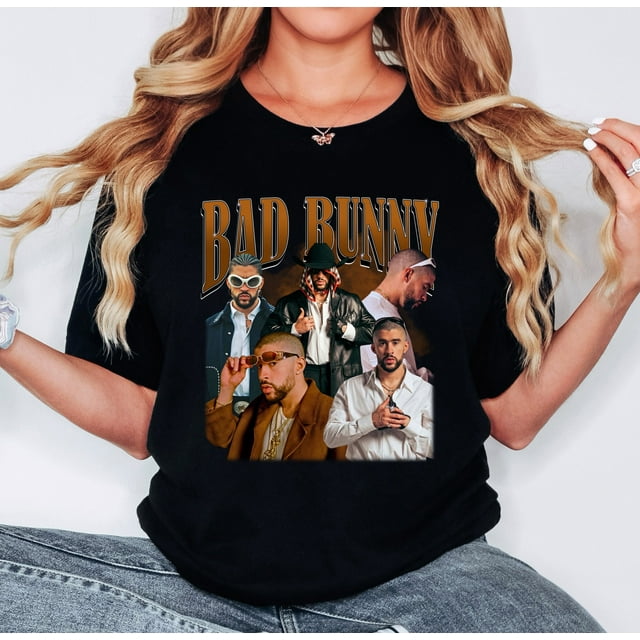 Bad Bunny Shirt,T-Shirt,Bad Bunny Tour TShirt, Bad Bunny Merch, Bad ...