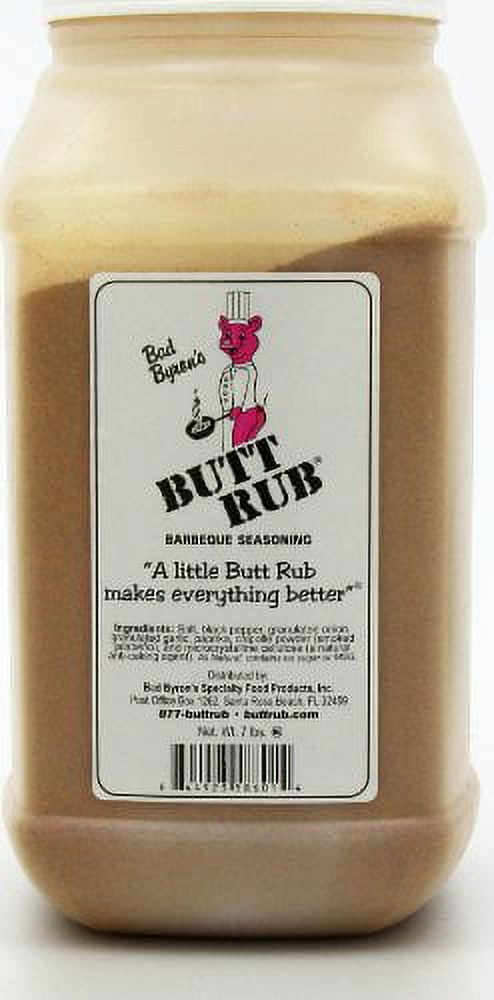Bad Byron's Butt Rub Barbecue Seasoning, 7 Pound - Walmart.com