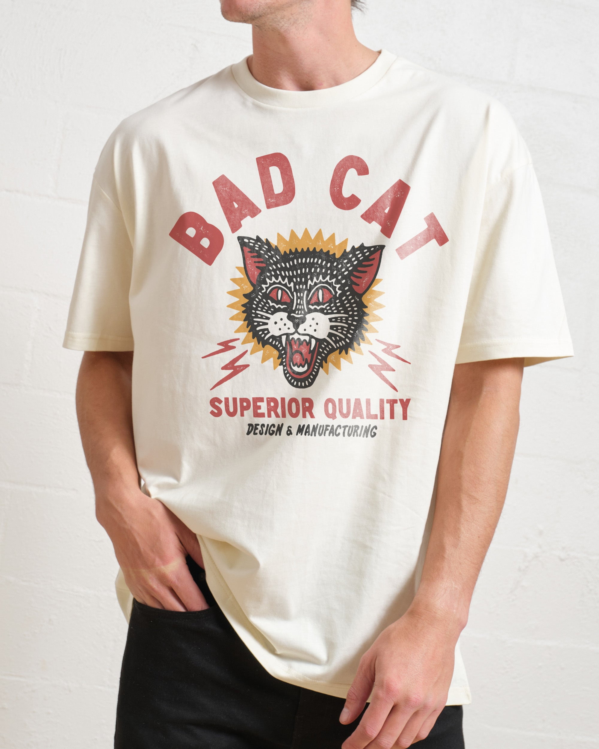 Bad Cat T-Shirt - Walmart.com