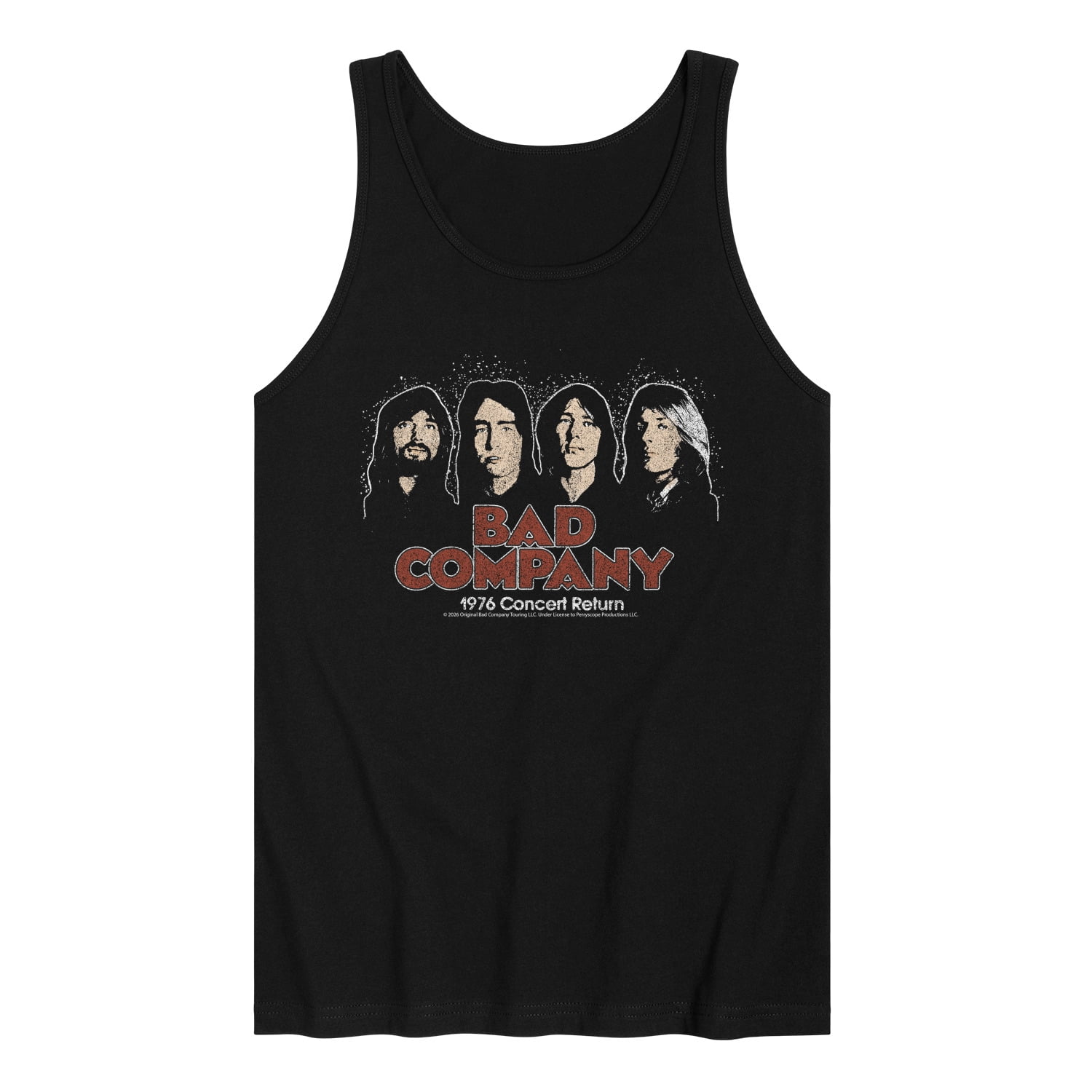 Bad Company - Band Faces - Men's Sleeveless Graphic Tank - Walmart.com