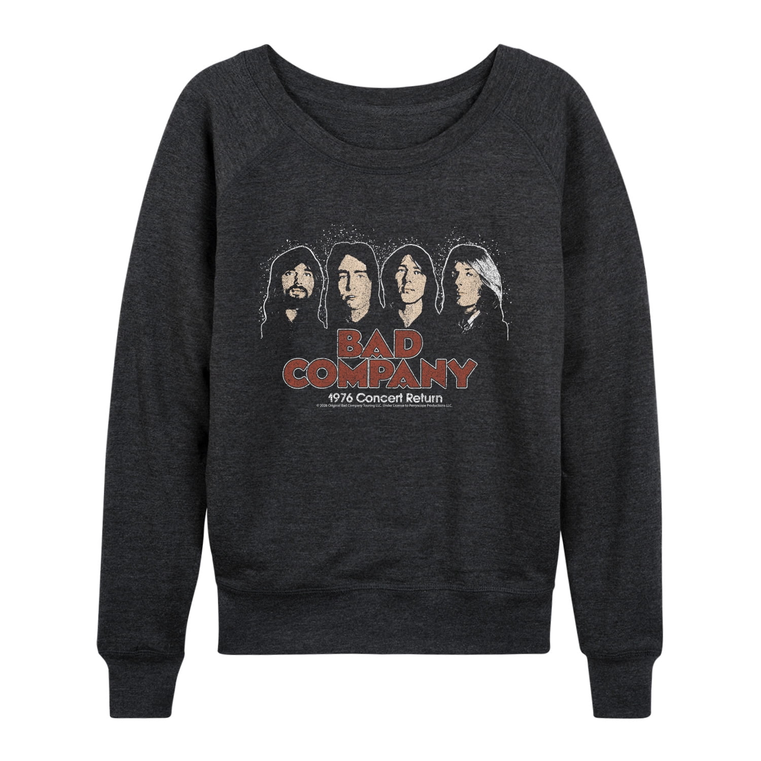 Bad Company - Band Faces - Women's French Terry Long Sleeve Pullover ...
